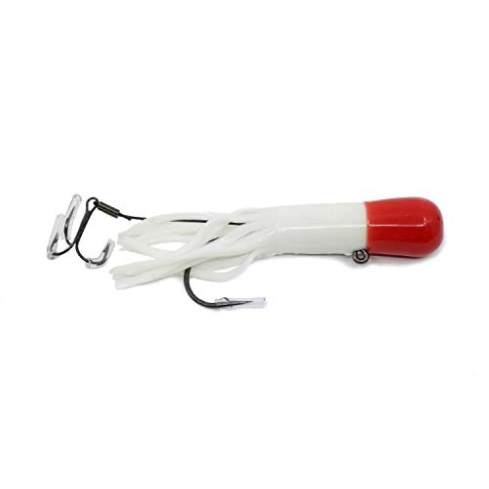 Mission Tackle Lake Trout Tube (Red Glow, 1 oz)