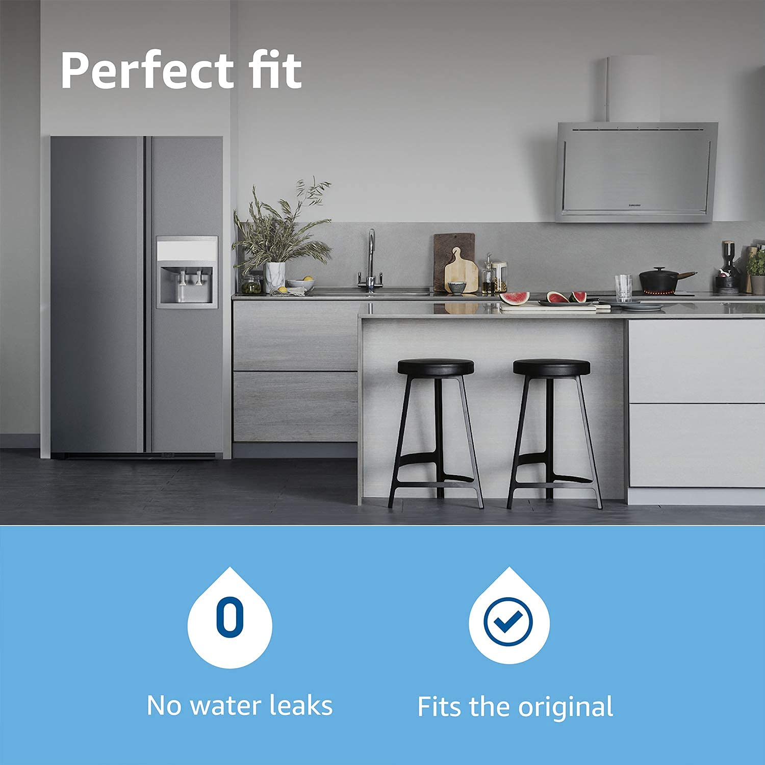 Waterdrop 3US-AF01 Undersink Water Filter, Replacement for FiltreteĀ® 3US-AF01, 3US-AS01, Aqua-Pure AP Easy C-CS-FF, WHCF-SRC, WHCF-SUFC, WHCF-SUF, NSF/ANSI 42 Certified, Pack of 1