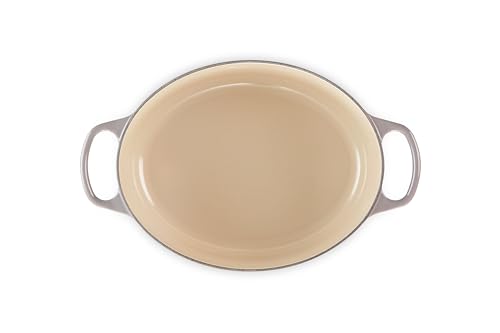 Le Creuset Enameled Cast Iron Signature Oval Dutch Oven, 5 qt. , Oyster