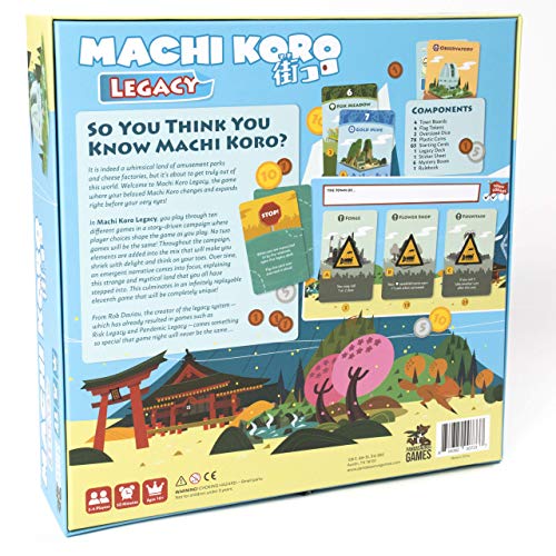 Machi Koro Legacy, Game