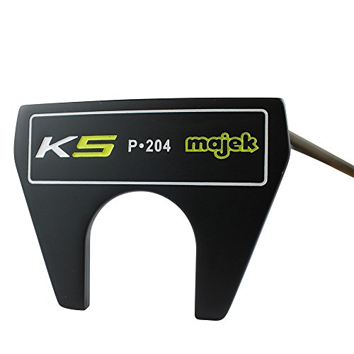 Majek K5 P-204 Golf Putter Right Handed Mallet Bullet Style with Alignment Line Up Hand Tool 37 Inches Big & Tall Men's Perfect for Lining up Your Putts