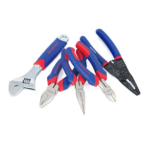 WORKPRO Home Tool Kit, 322PCS Home Repair Hand Tool Kit Basic Household Tool Set with Carrying Bag