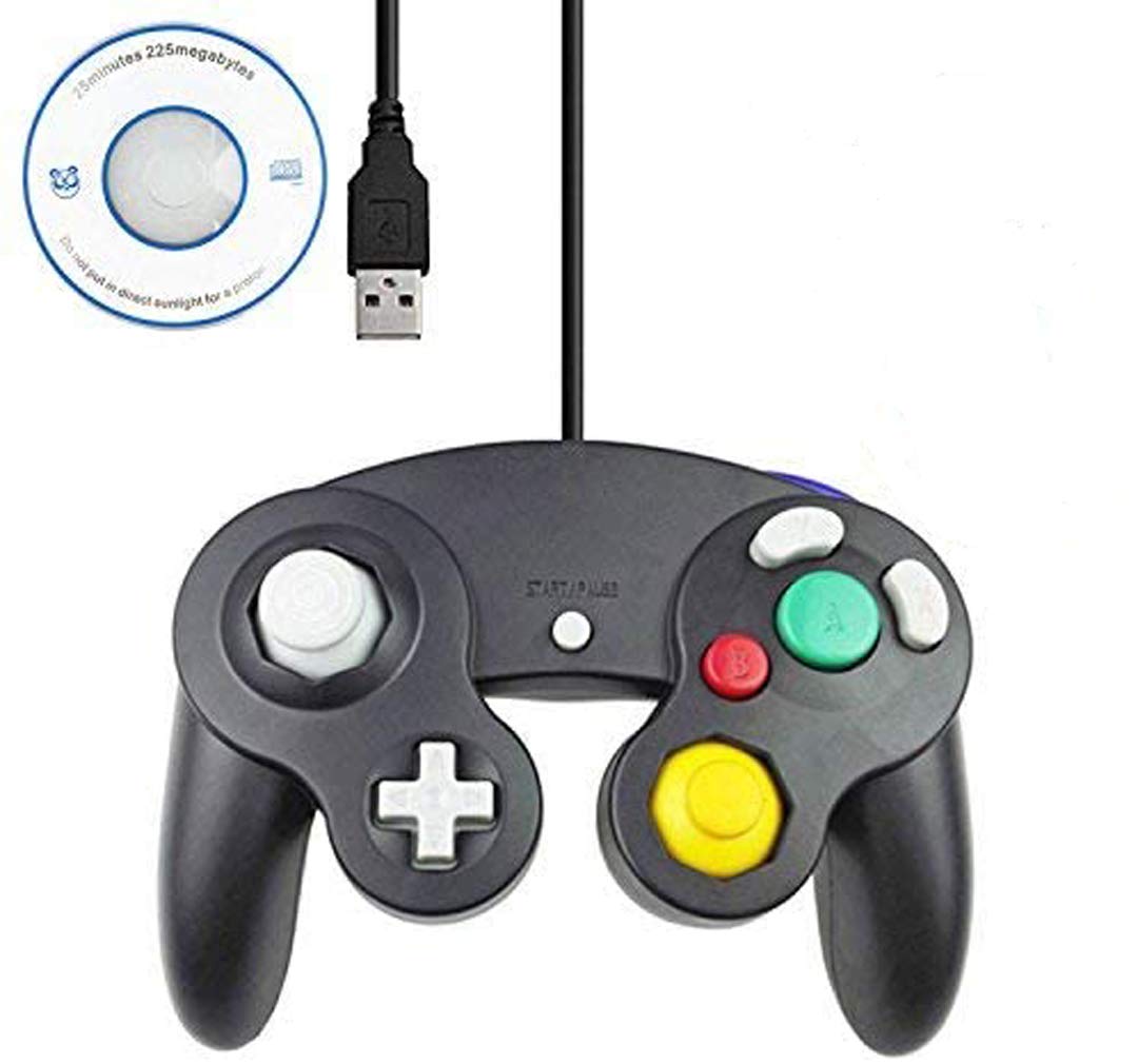 Mekela 5.8 feet Wired Controller, USB Wired Classic Gamepad for Windows PC MAC (USB Black)