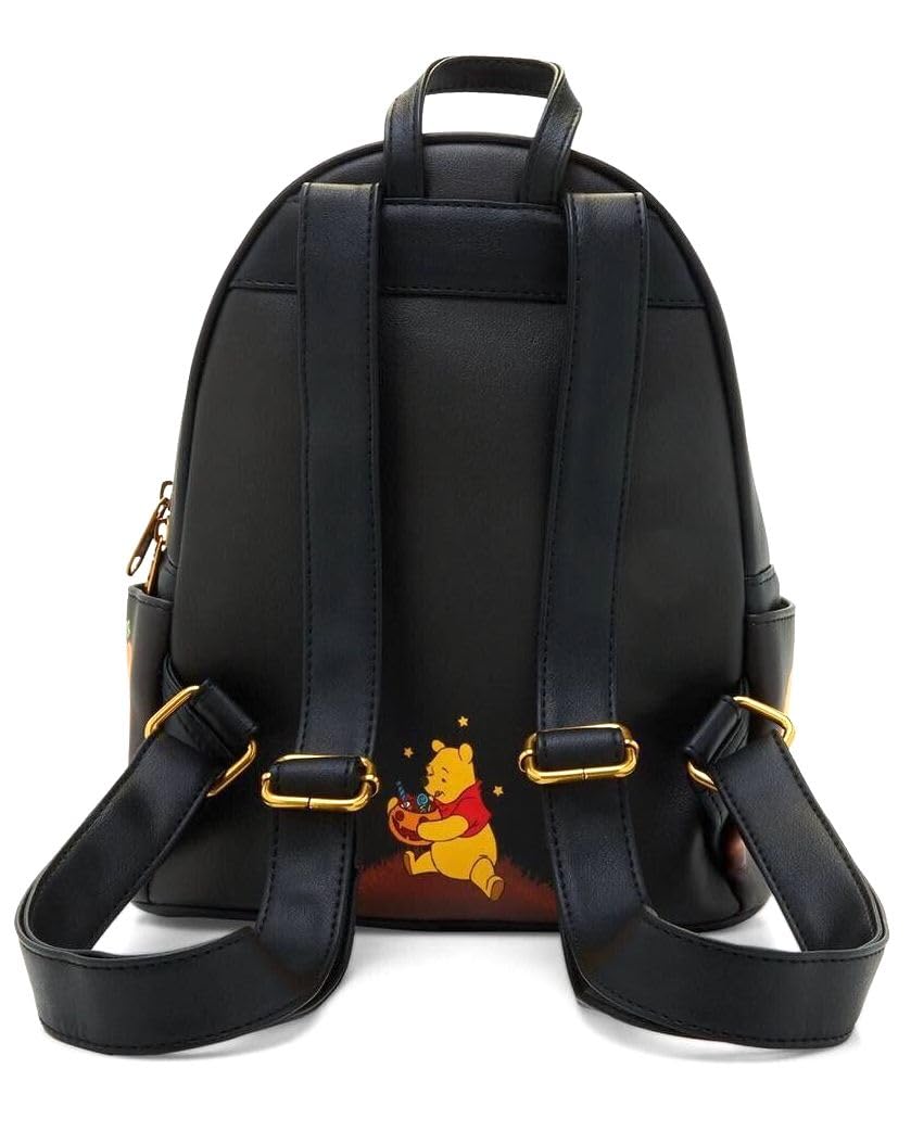 Loungefly Disney Winnie The Pooh Pumpkin Glow-In-The-Dark Mini Backpack