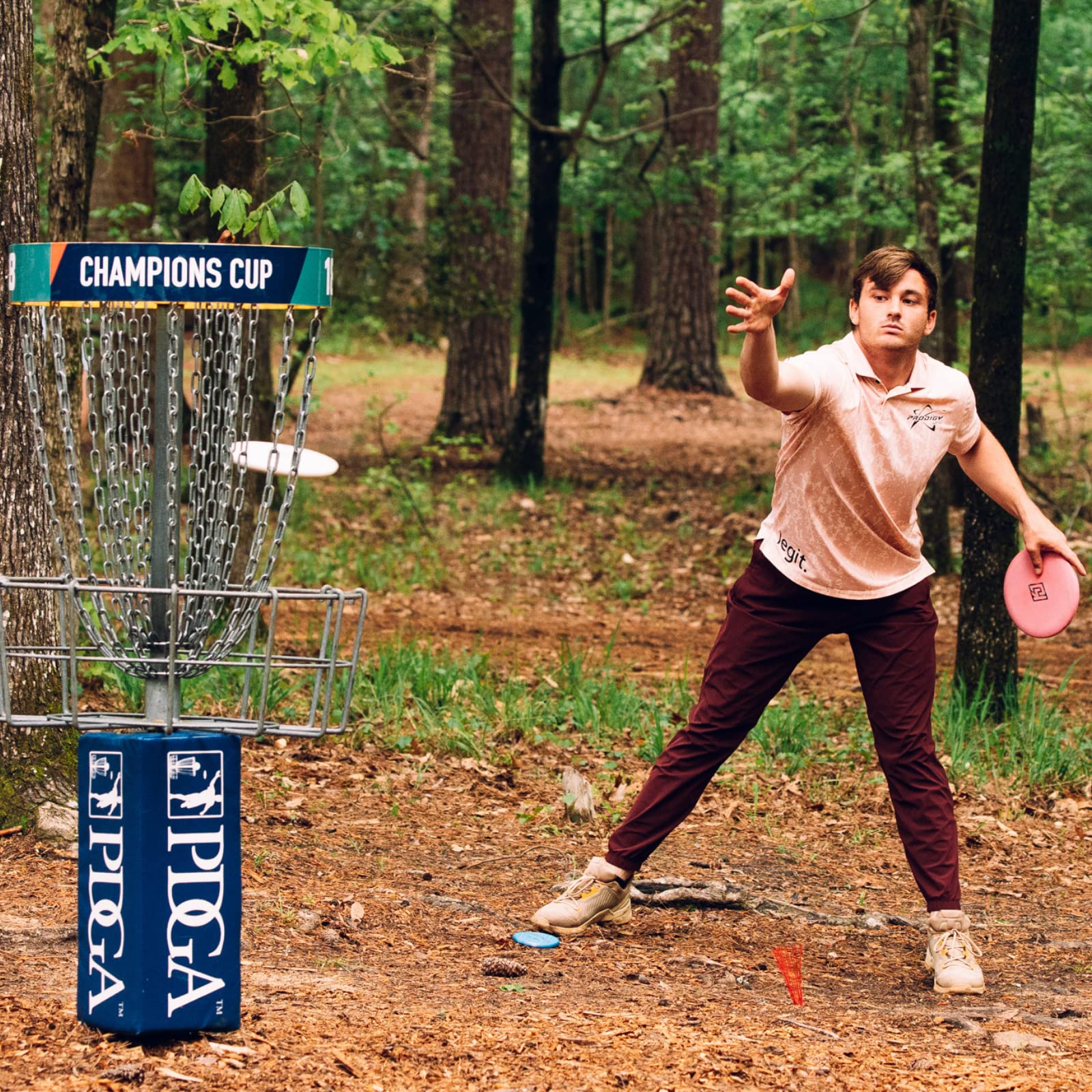 Prodigy Disc PX-3 Disc Golf Putter & Approach Disc | 300 Plastic | Stamp Color Will Vary (170-174 Grams, Blue)