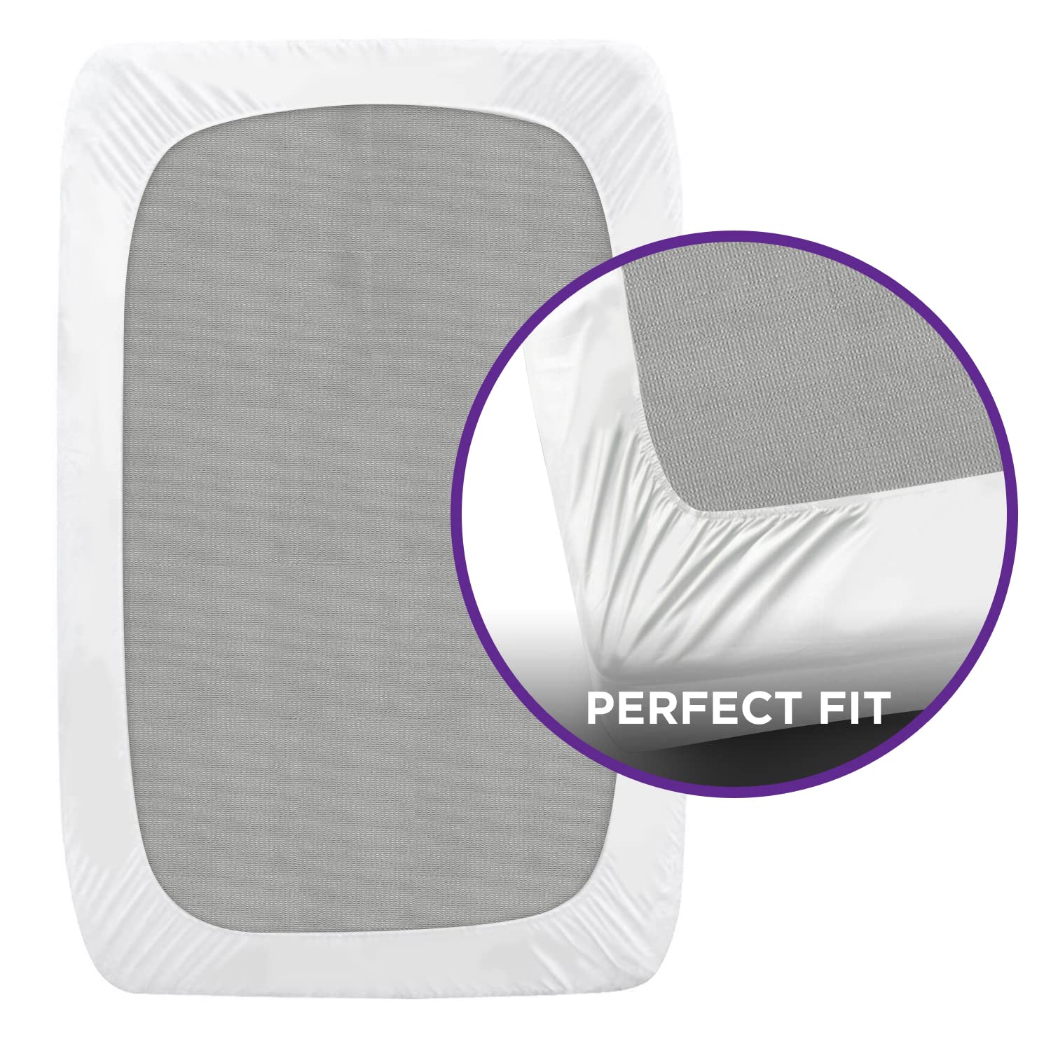 Plastic Mattress Protector Twin XL, Fitted Sheet Style, Waterproof Vinyl Mattress Cover, Heavy Duty Breathable - Bed Wetting and Spill Protection for Mattress by Blissford