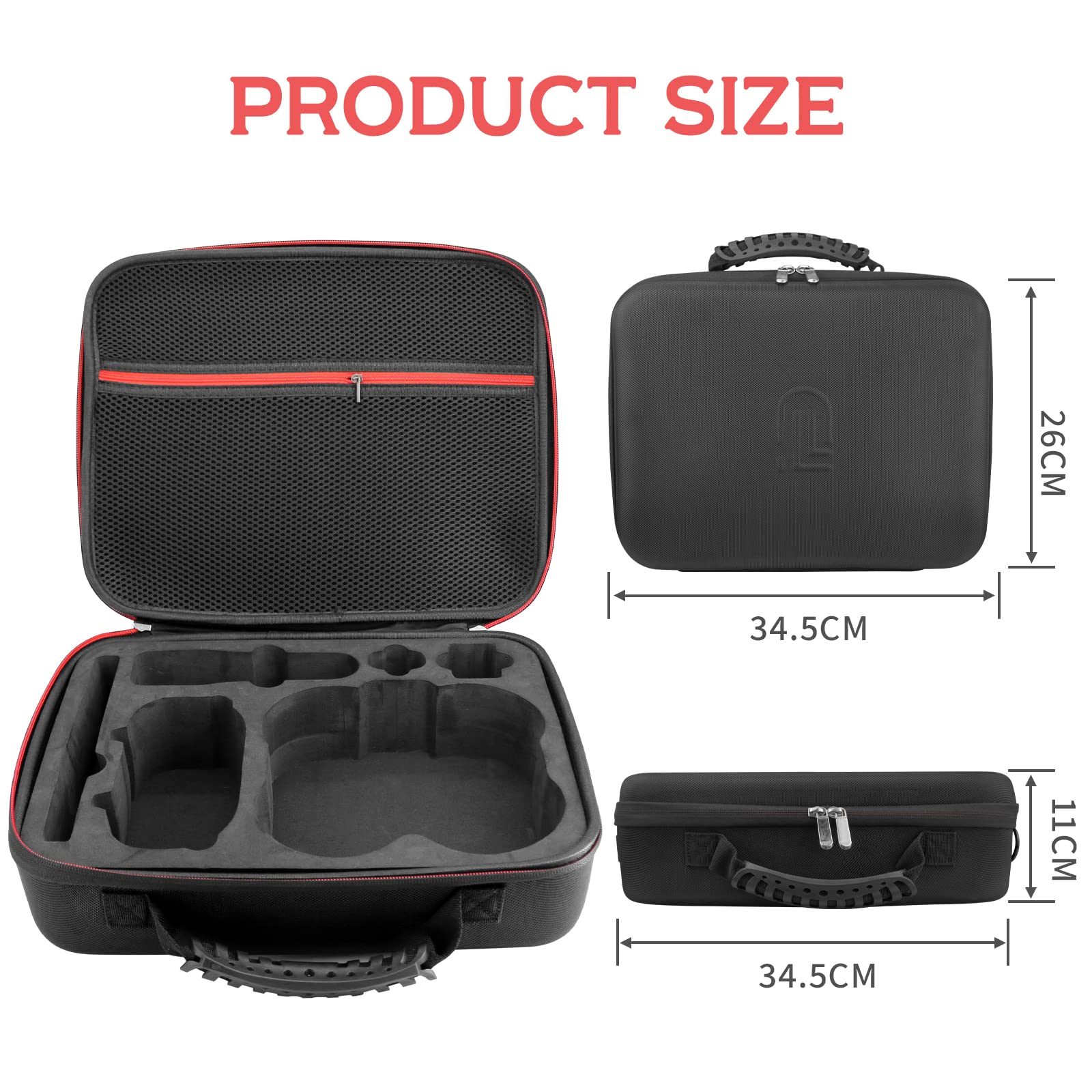 SKYWARDTEL Carrying Case for DJI Avata Portable Waterproof Travel Bag Compatible with Goggles, Batteries, Data Cable and more Drone Accessories with Shoulder Strap
