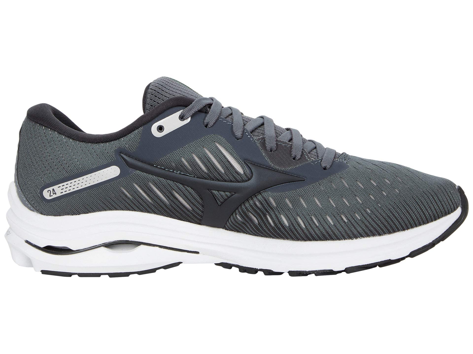 Mizuno mens Wave Rider 24 Running Shoe, Castlerock-phantom, 11.5 US