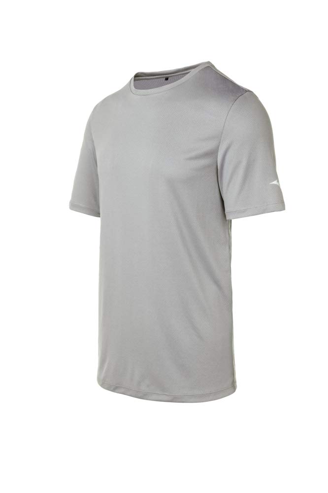 Mizuno Tee, Grey, Small