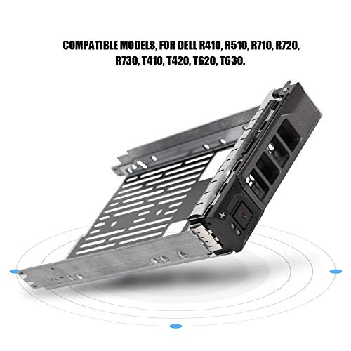 Naroote Hard Drive Bracket, Solid State Drives SATA Bracket, for DELL PowerEdge DELL