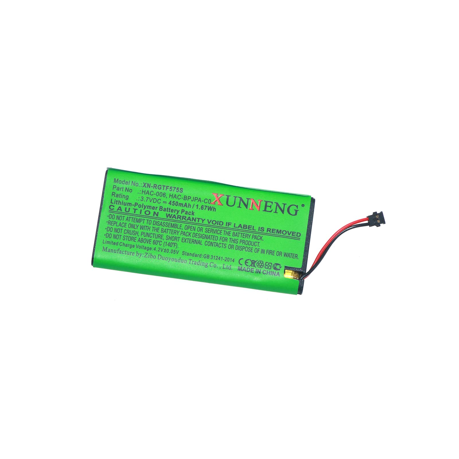 Replacement Battery for Game ConsoleHAC-015 HAC-016 HAC-A-JCL-C0 HAC-A-JCR-C0 Switch ControllerHAC-006 HAC-BPJPA-C0