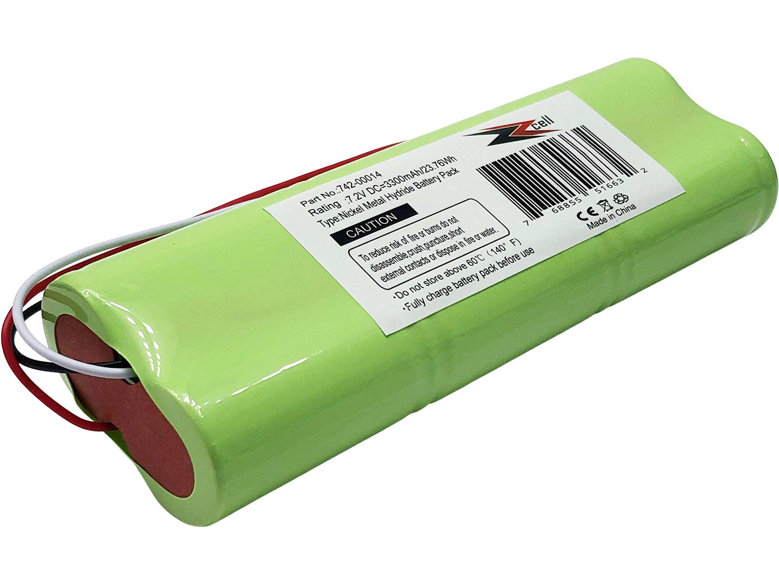 ZZcell Battery Replacement for Applied Instruments SuperBuddy 21, Super Buddy 29 Satellite Signal Meter 742-00014 / 3300mAh