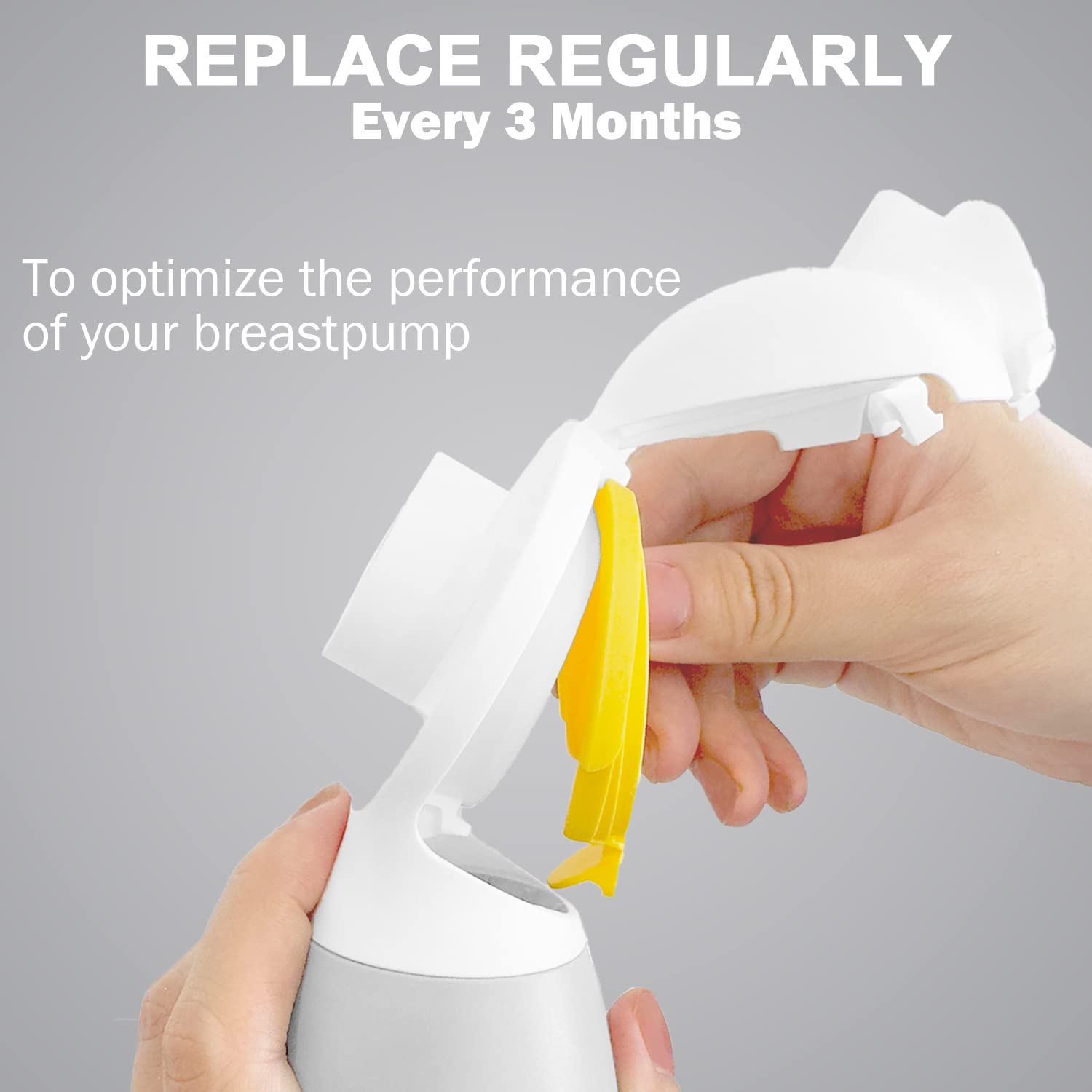 Membrane Compatible with Medela Pump Parts, BPA Free Silicone Membranes Compatible with Pump in Style MaxFlow, Swing Maxi, Freestyle Flex Breast Pumps, Pump Connector Replacement Membranes Parts
