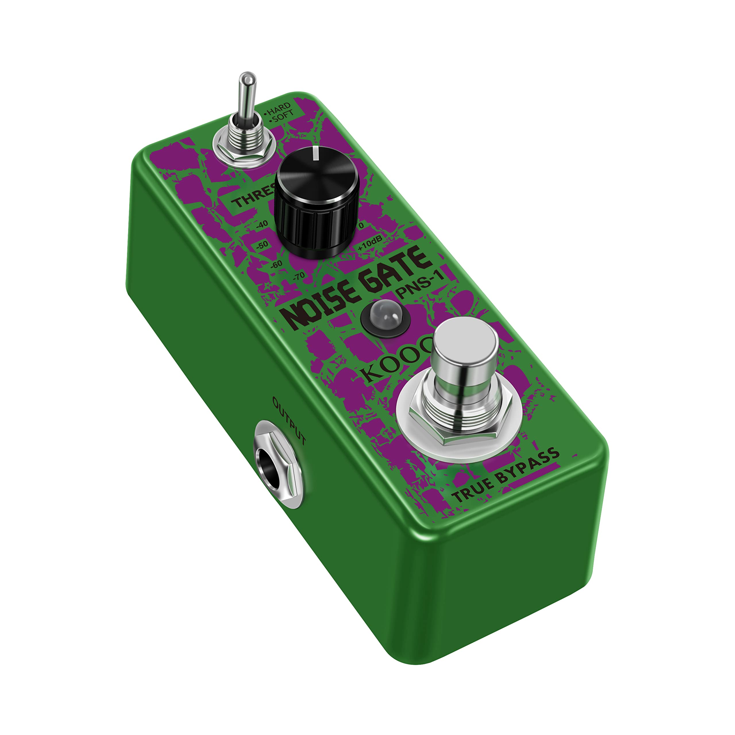 Koogo Guitar Noise Gate Pedal Noiser Killer Pedals For Electric Guitars Guitarist Basic Suppression Noises Effect Pedal
