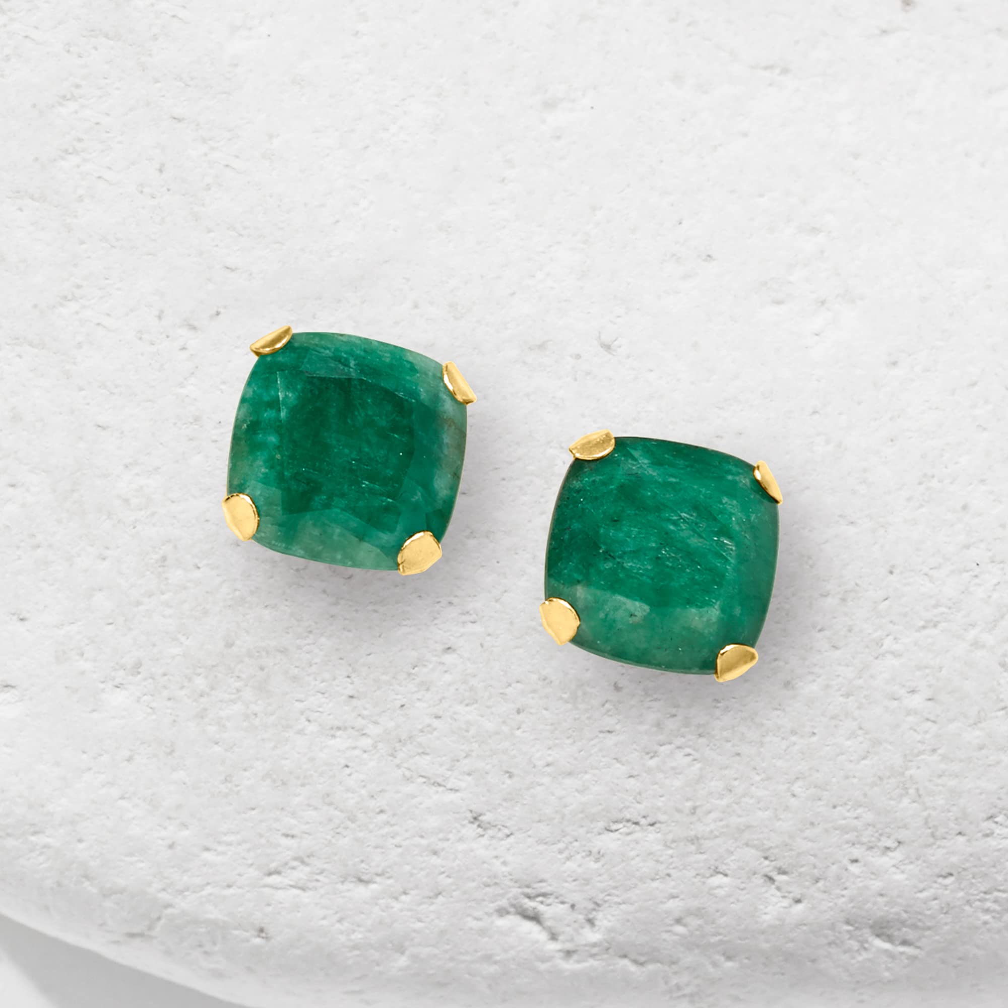 Ross-Simons Gemstone Martini Stud Earrings in 14kt Yellow Gold