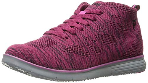 PropĂŠt Women's TravelFit Hi Walking Shoe, Berry, 6 2E US