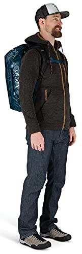 Osprey Transporter 40L Travel Duffel Bag, Venturi Blue