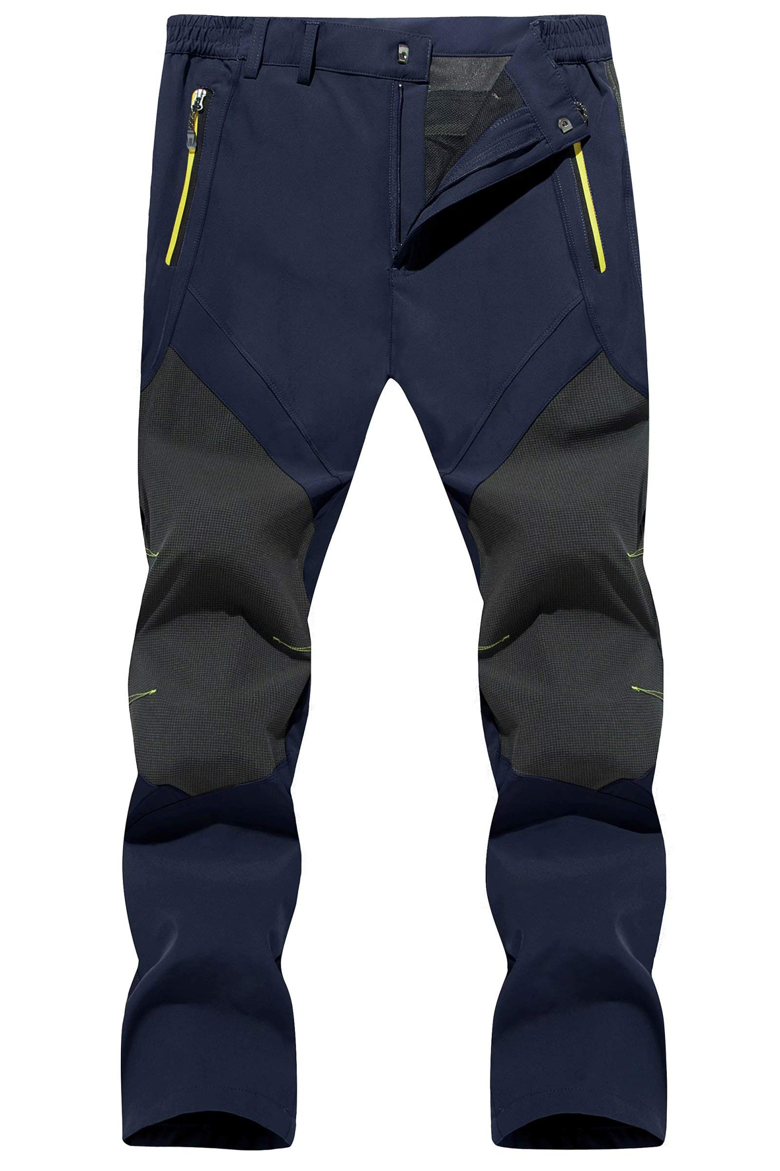 MAGCOMSEN Waterproof Pants for Men Hiking Pants Mens Quick Dry Pants Work Pants Spring Pants Golf Pants Mens Cycling Pants Summer Pants