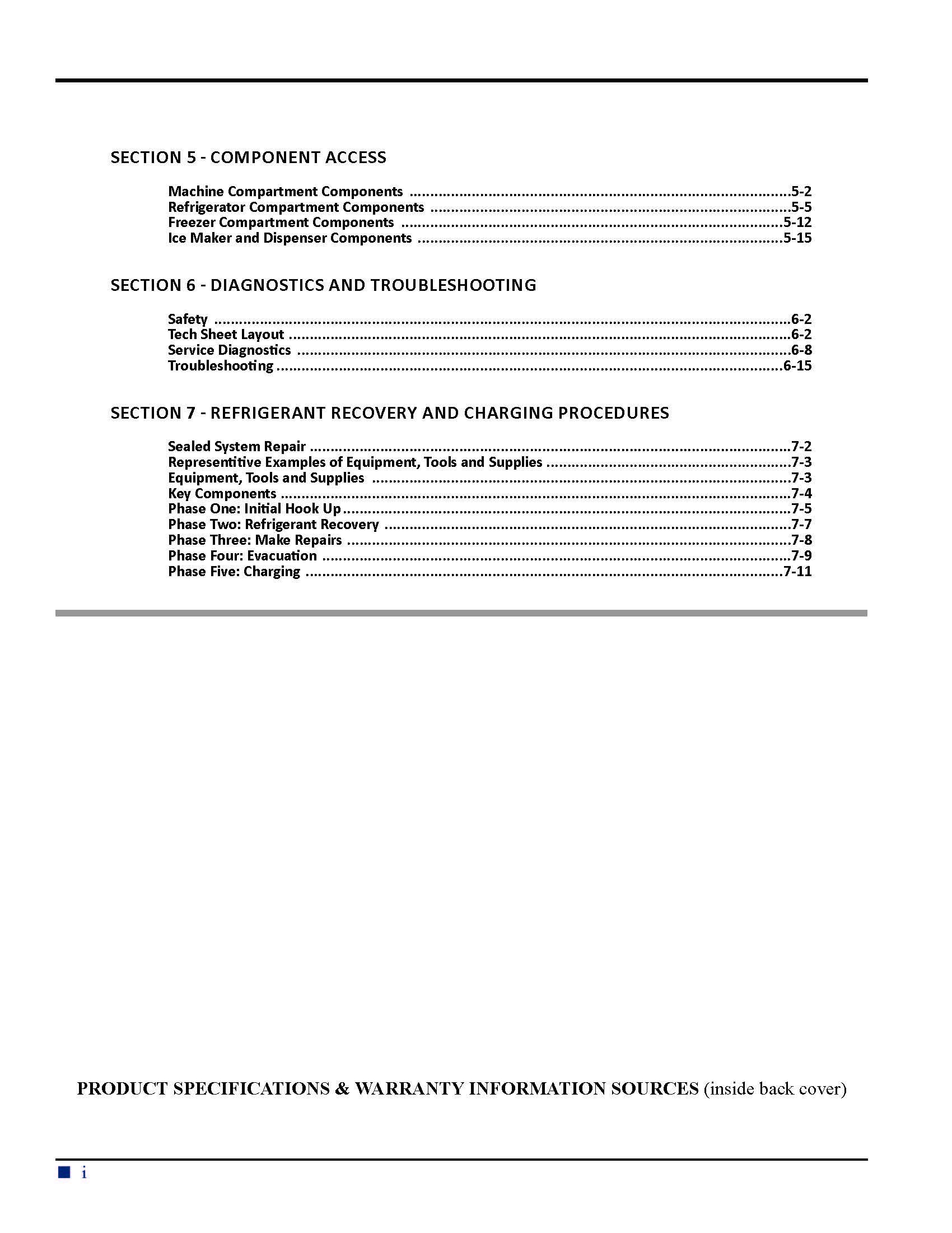 KITCHENAID & WHIRLPOOL KFIS29BBMS SERVICE MANUAL