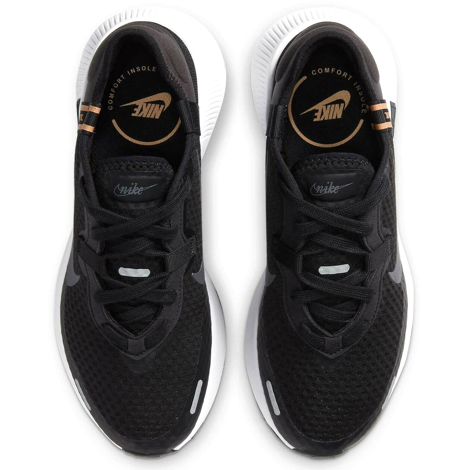Nike Women's Reposto Black/Iron Grey-Dk Smoke Grey (CZ5630 002) - 9.5