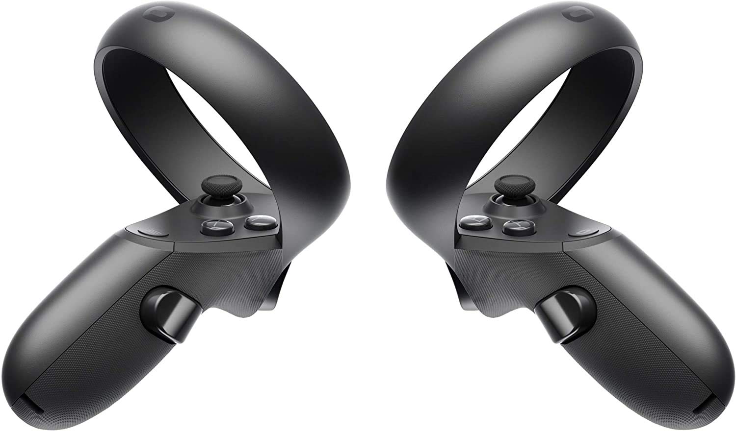 Oculus - Rift S PC-Powered VR Gaming Headset - Black - Two Touch Controller, 3D Positional Audio, Insight Tracking, Adjustable Halo Headband+ AllyFlex Mouspad
