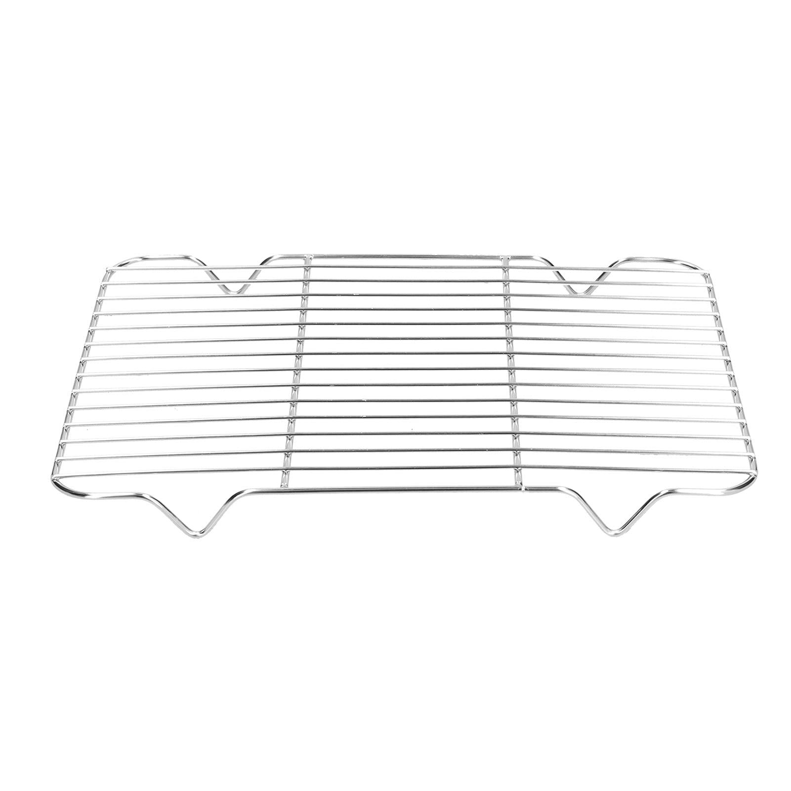 Roasting Pan with Floating Rack, Bakeware Nonstick Stainless Steel Roaster Rectangular Roaster Easy Clean for Cooking Baking(26.5 * 20.5 * 5CM)