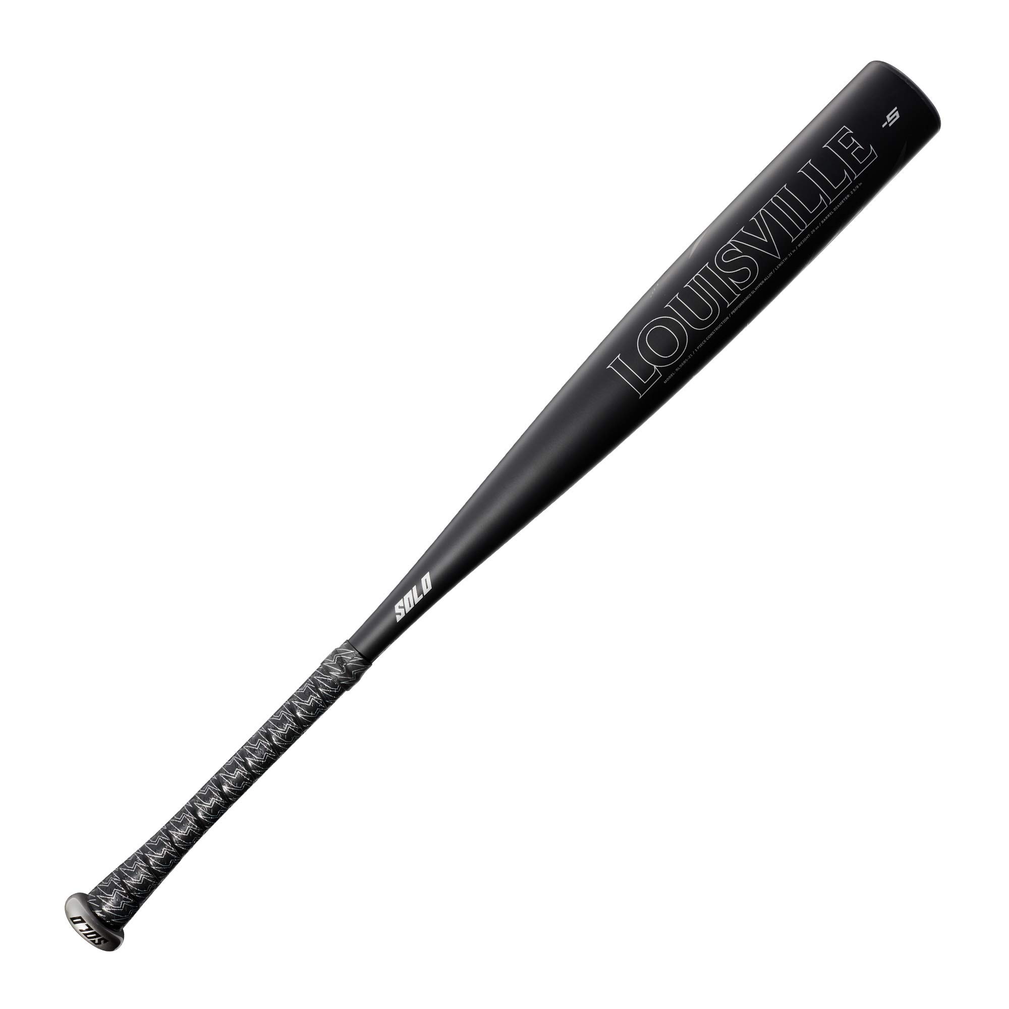 Louisville Slugger 2021 SL Solo (-5) USSSA Baseball Bat - 31" Black
