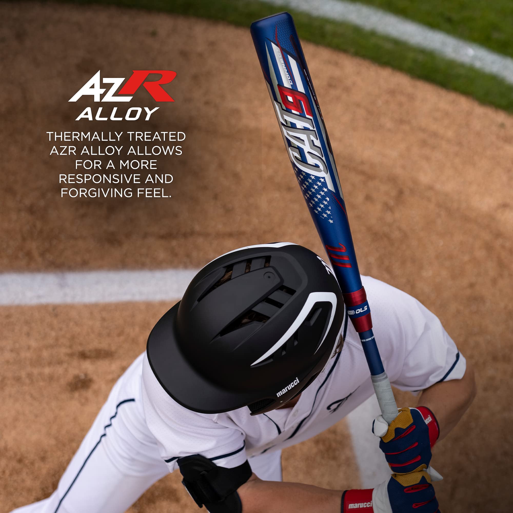 Marucci CAT9 CONNECT PASTIME -3 BBCOR Metal Baseball Bat, 2 5/8" Barrel