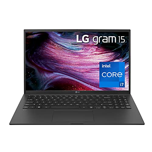 LG LCD-Laptop 15" Full HD (1920 x 1080)-Display, Intel 11th Gen i7, 16GB-RAM, 512GB SSD, 19.5 Hr-Battery Life, Light Weight - 2021