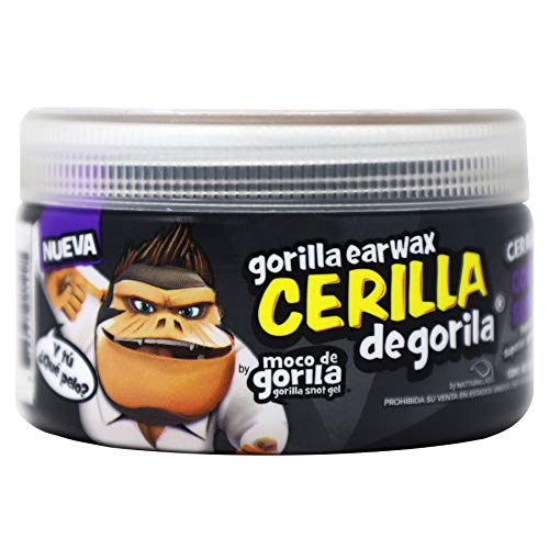 Moco de Gorila Gorilla Earwax, Control Superior Gel Jars, Purple, 3.5 Oz, Pack of 2