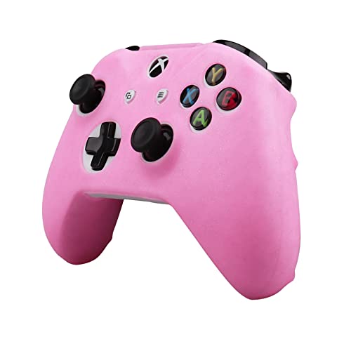 ROTOMOON Xbox One Glitter Silicone Controller Skins with 8 Thumb Grips, Sweat-Proof Anti-Slip Controller Cover Skin Protector Compatible with Xbox One S/X Controller