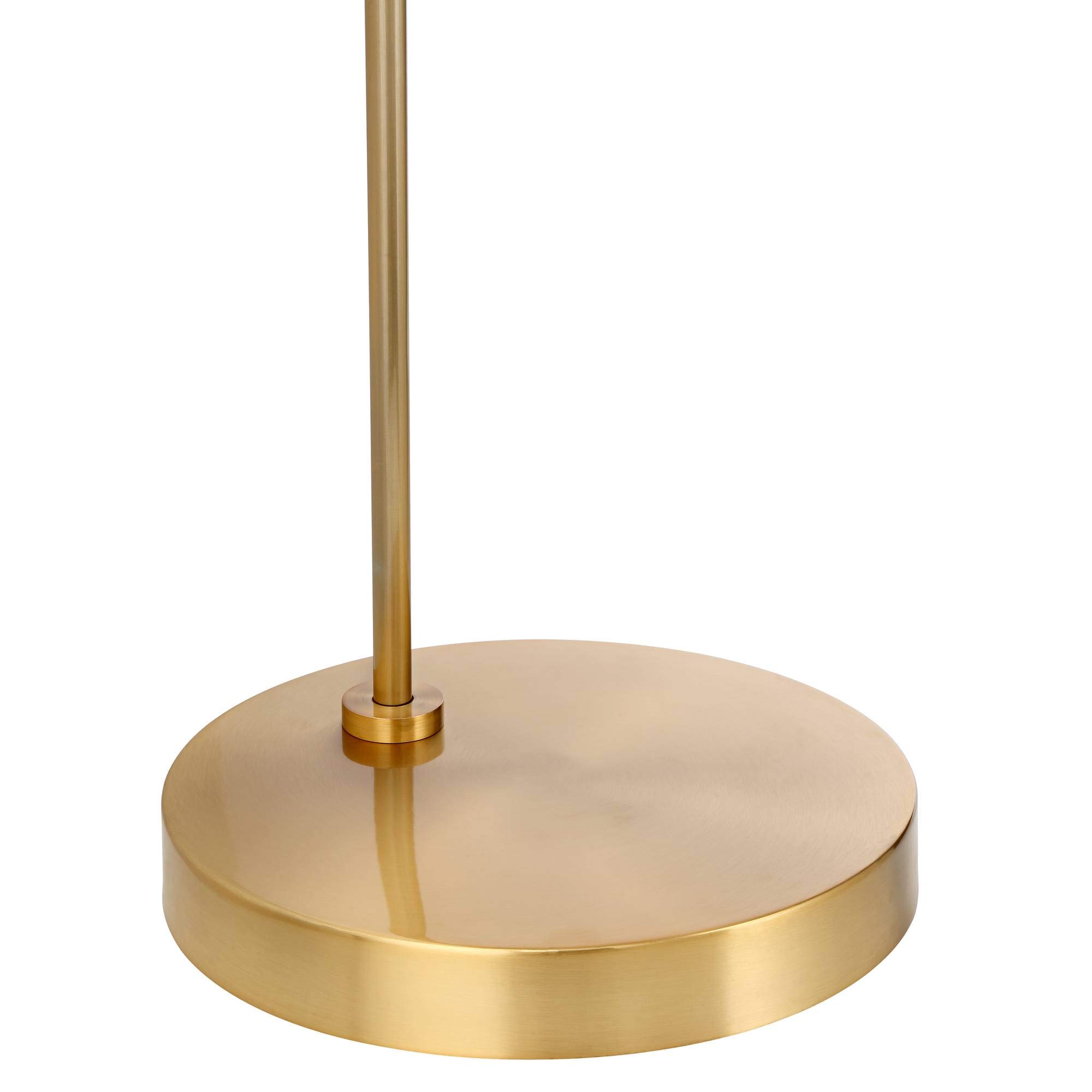 Possini Euro Design Capra Modern Chairside Arched Lamp Floor Standing 70" Tall Antique Brass Gold Swivel Head Bright Lighting Decor for Living Room Task Reading House Bedroom Home