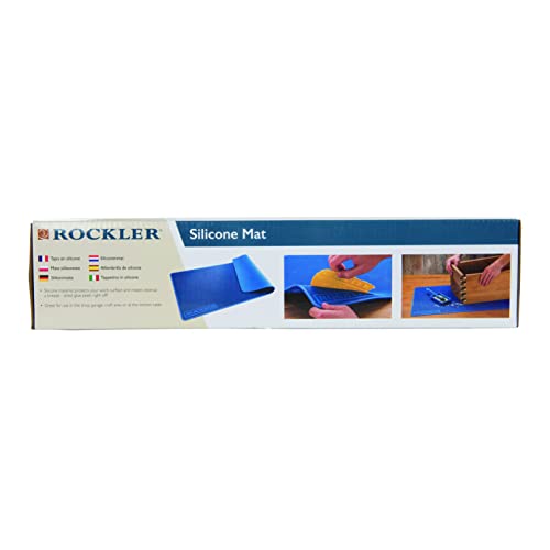 Rockler Silicone Glue Mat (15"x30") - Heat Resistant Mat for Projects, Garage, Shop, Dining Room Table β Easy to Clean Silicone Mats for Crafts β Rolls up for Easy Storage Silicone Project Mat