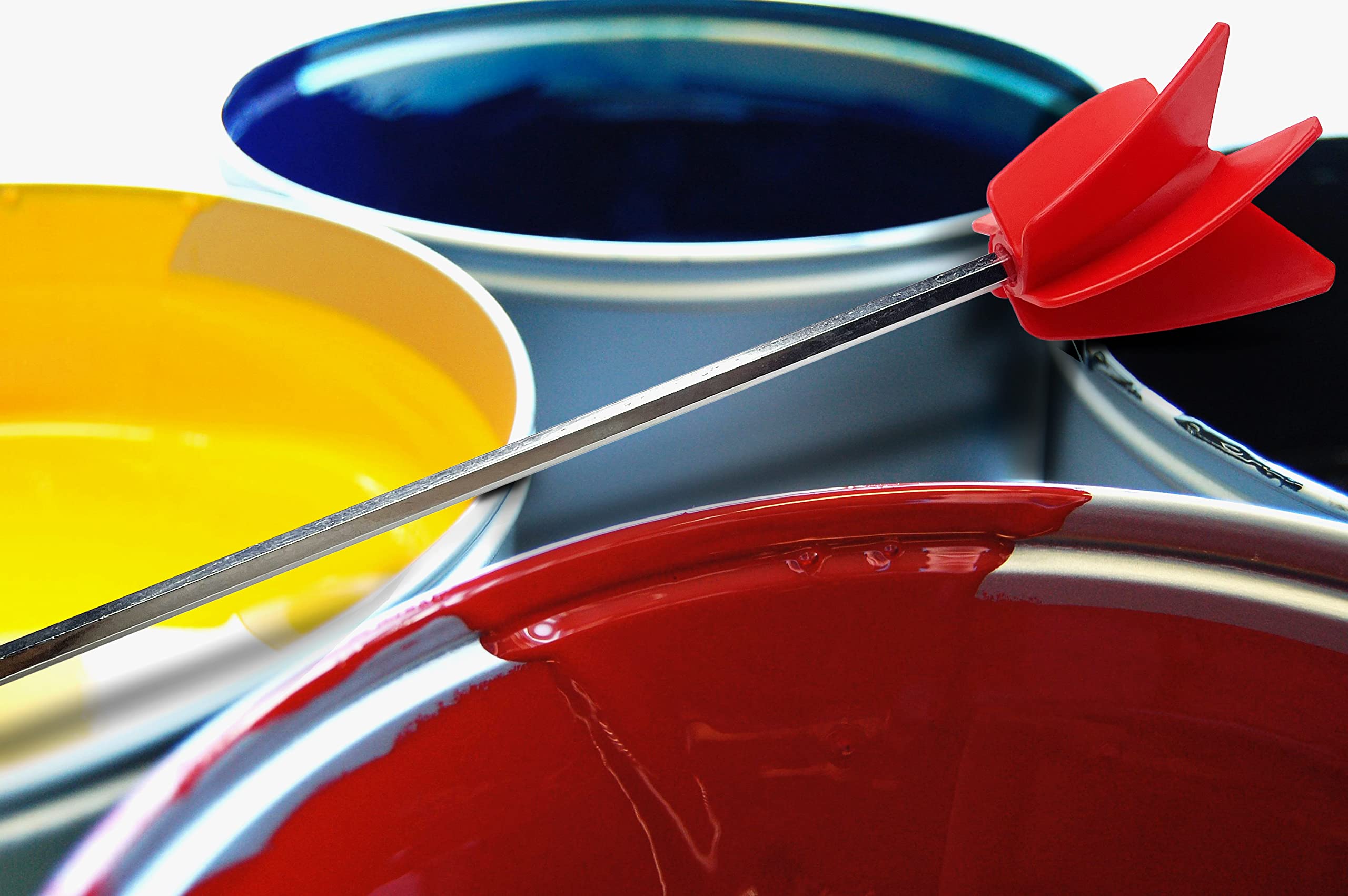 Veltec Helix Paint Mixer, Resin Mixer, Epoxy Mixer and Viscous Liquids with Drill Attachment for 1 Gallon