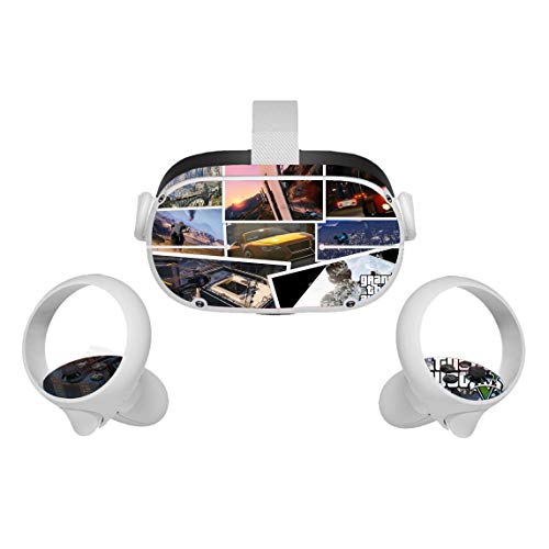 Street Stealer Video Game Oculus Quest 2 Skin VR 2 Skins Headsets and Controllers Sticker Protective Decal Accessories