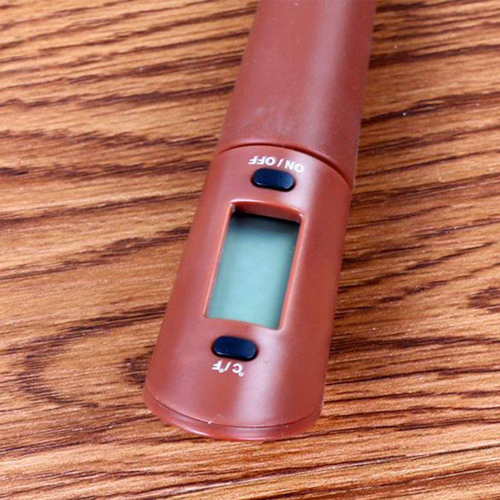 Scraper Kitchen Food Silicone Electronic Gadgets Long Probe Baking Spatula Tools Chocolate Digital Barbecue Portable Cooking