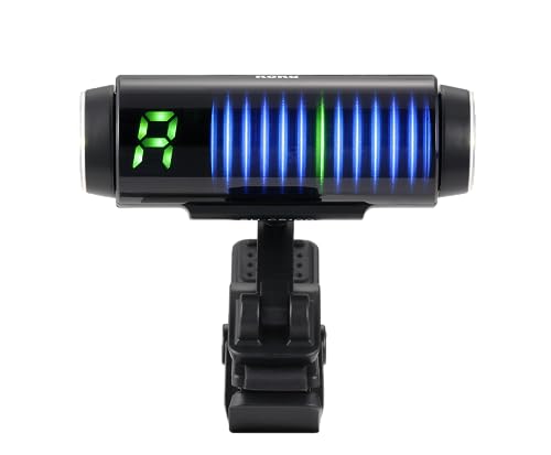 Korg - SH-CS100 Custom Shop Series Sledgehammer Clip-on Guitar Tuner - Black