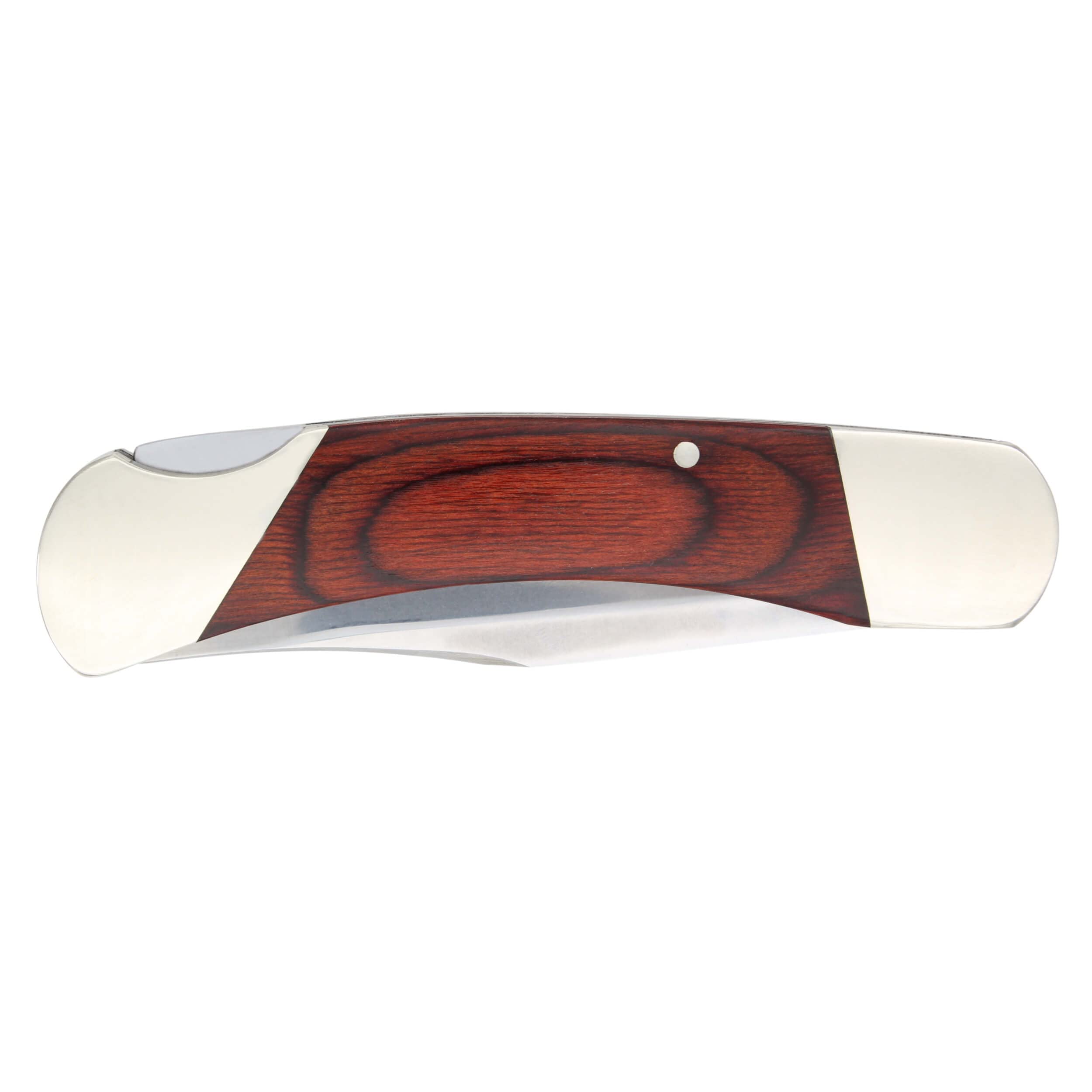 Palmetto Wood Shop Bear & Son 97 Personalized Pocket Knife with Genuine Leather Sheath