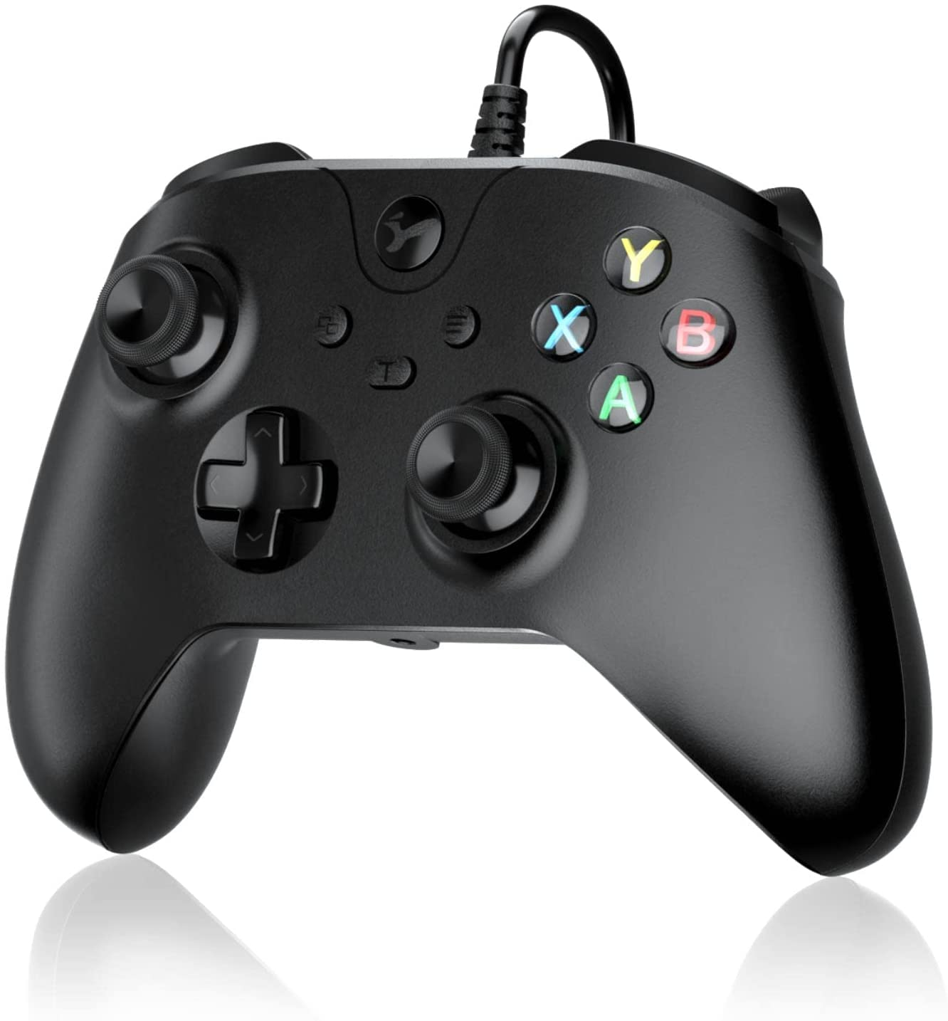 Oussirro Wired Controller for Xbox One,Xbox 1 X/S/Xbox Series X/S,PC Controller Gamepad with Turbo Function Dual Vibration Refined Analog Joystick Tunable Triggers Stereo Headset Jack