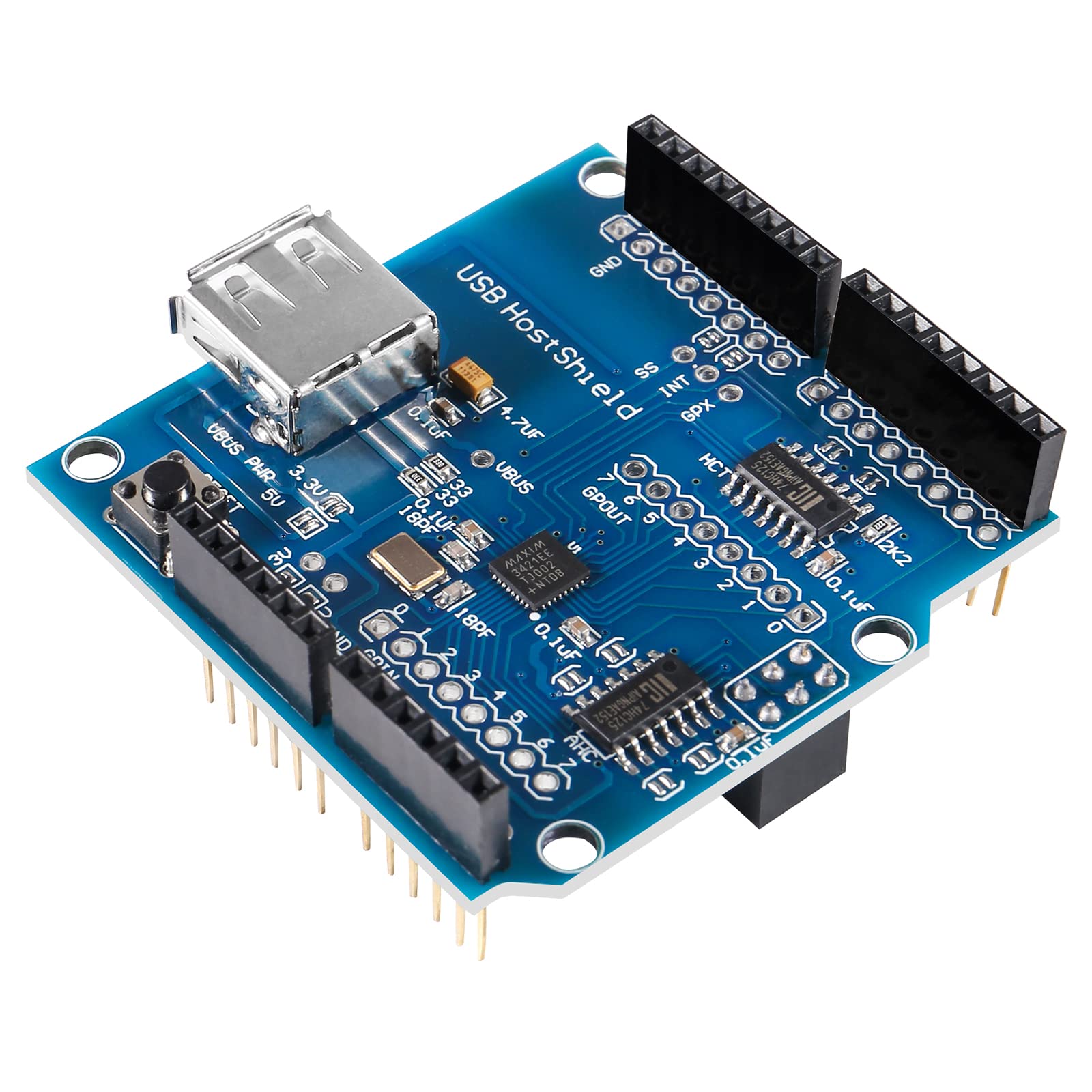 USB Host Shield Compatible with Arduino MEGA 2560 1280 Support for Google Android ADK USB HUB Function