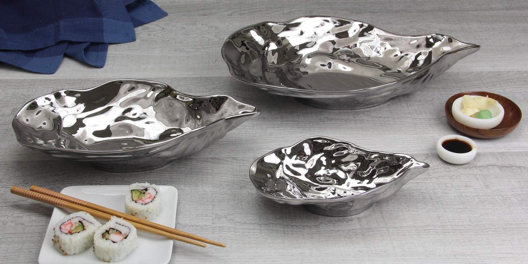 Pampa Bay Porcelain Medium Oyster Bowl