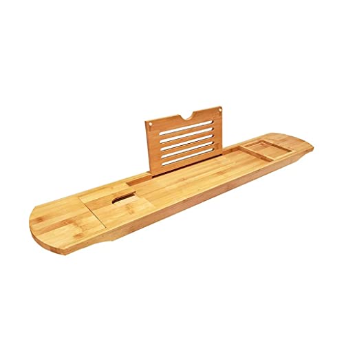 ZLXDP Bathtub Tray Spa Bathtub Organizer Storage Rack Book Wine Tablet Phone Holder Bottom Bath Tub Tray Shelves ( Color : D , Size : 1 )