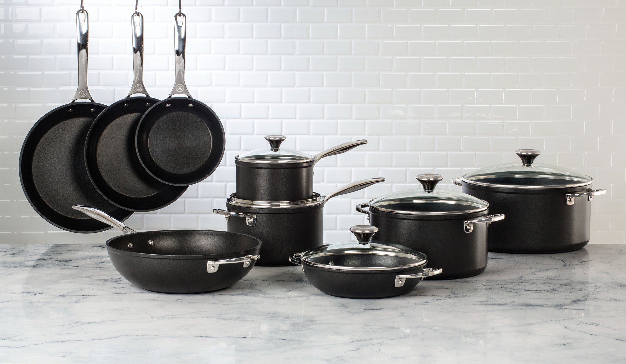 Le Creuset Toughened Nonstick Stockpot With Glass Lid, 6.3 qt.