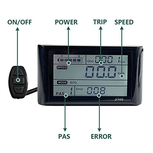 RiToEasysports 15A 36V 48V 250W Motor Controller S900 Display Kit Electric Bike Motor Controller Kit