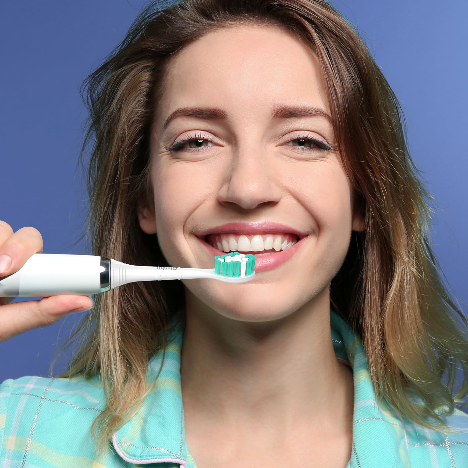 Toothbrush Replacement Heads for Philips Sonicare: Ofashu Electric Brush Head Compatible with DiamondClean Protectiveclean 2 Series C1 C2 W G2 4100 5100, White, 8 Packs