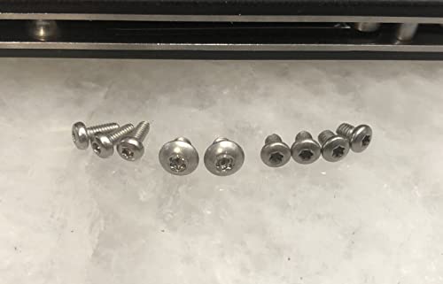 Stainless Steel Pivot Scale & Pocket Clip Screws for Spyderco Smock C240CFP