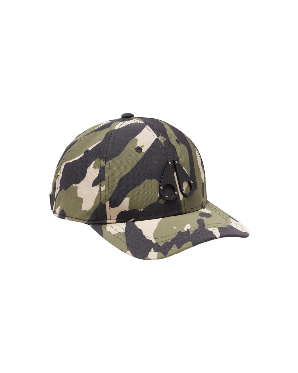 Moose Knuckles Men's Logo Cap, Park Green Camo