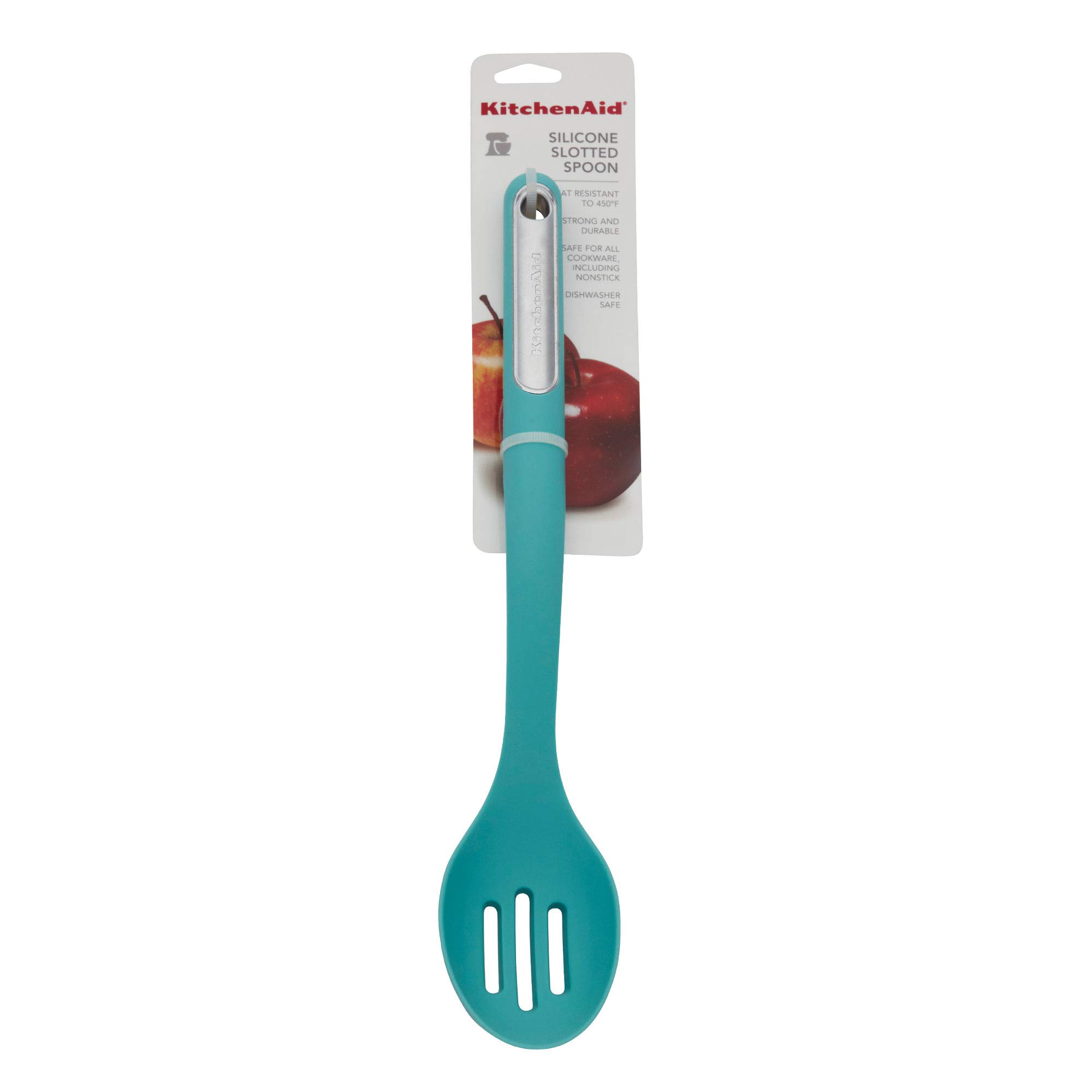 KitchenAid Slotted spoon, 13.5 inches, Aqua