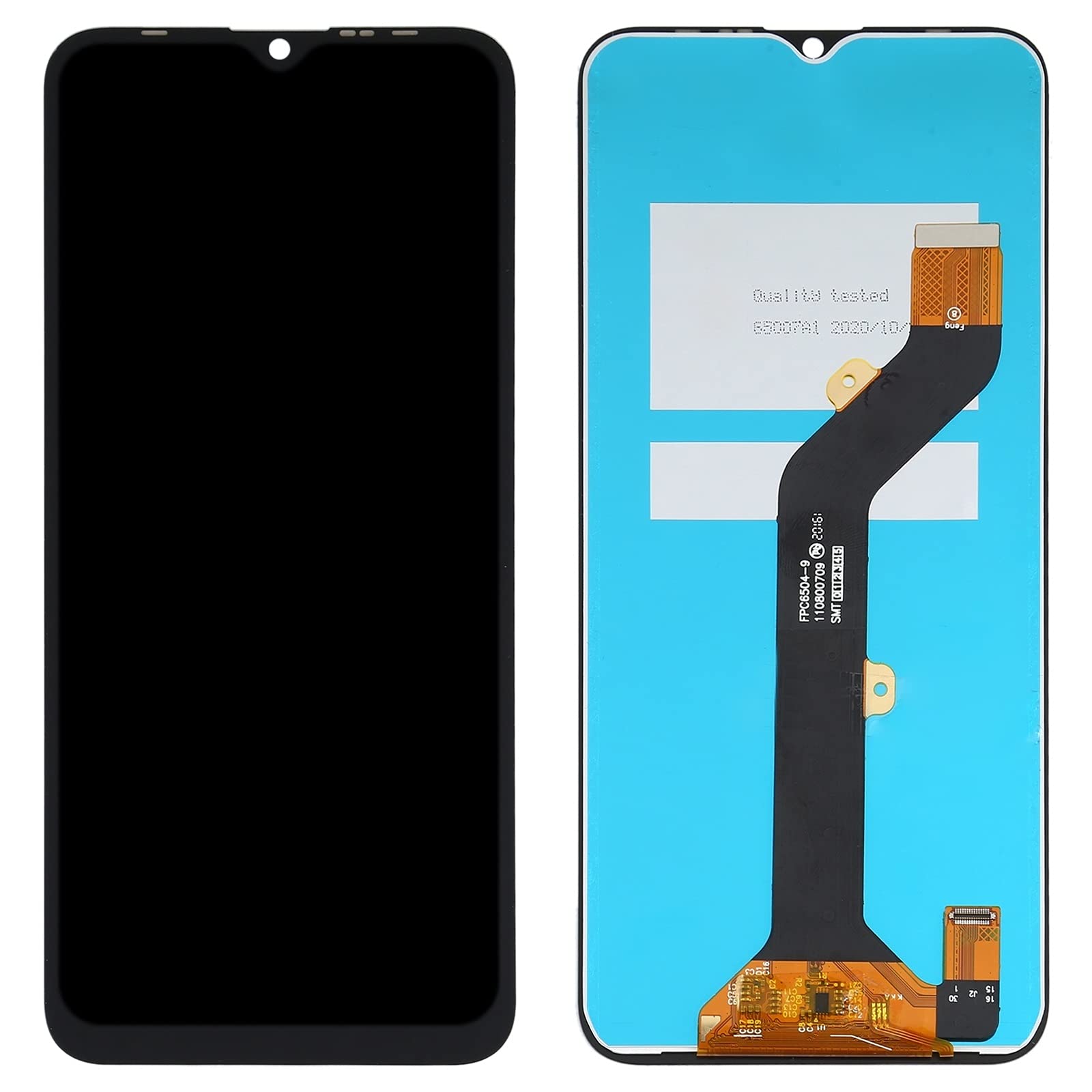Lihuoxiu Cell Phone Replacement Parts LCD Screen and Digitizer Full Assembly for Tecno Spark Go 2020 / Spark 6 Go KE5j KE5k KE5S Telephone Accessories