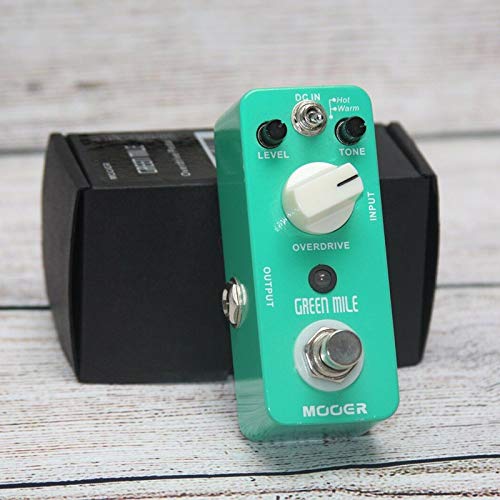 MOOER Green Mile Overdrive Guitar Effect Pedal Overdrive Pedal with Ture Bypass